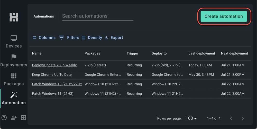Automating Deployments – PDQ Connect Help Center Automating Deployments – PDQ Connect Help Center