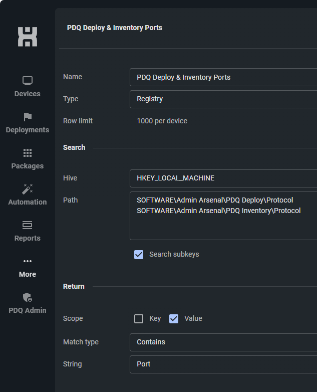 Registry Scanner – PDQ Connect Help Center