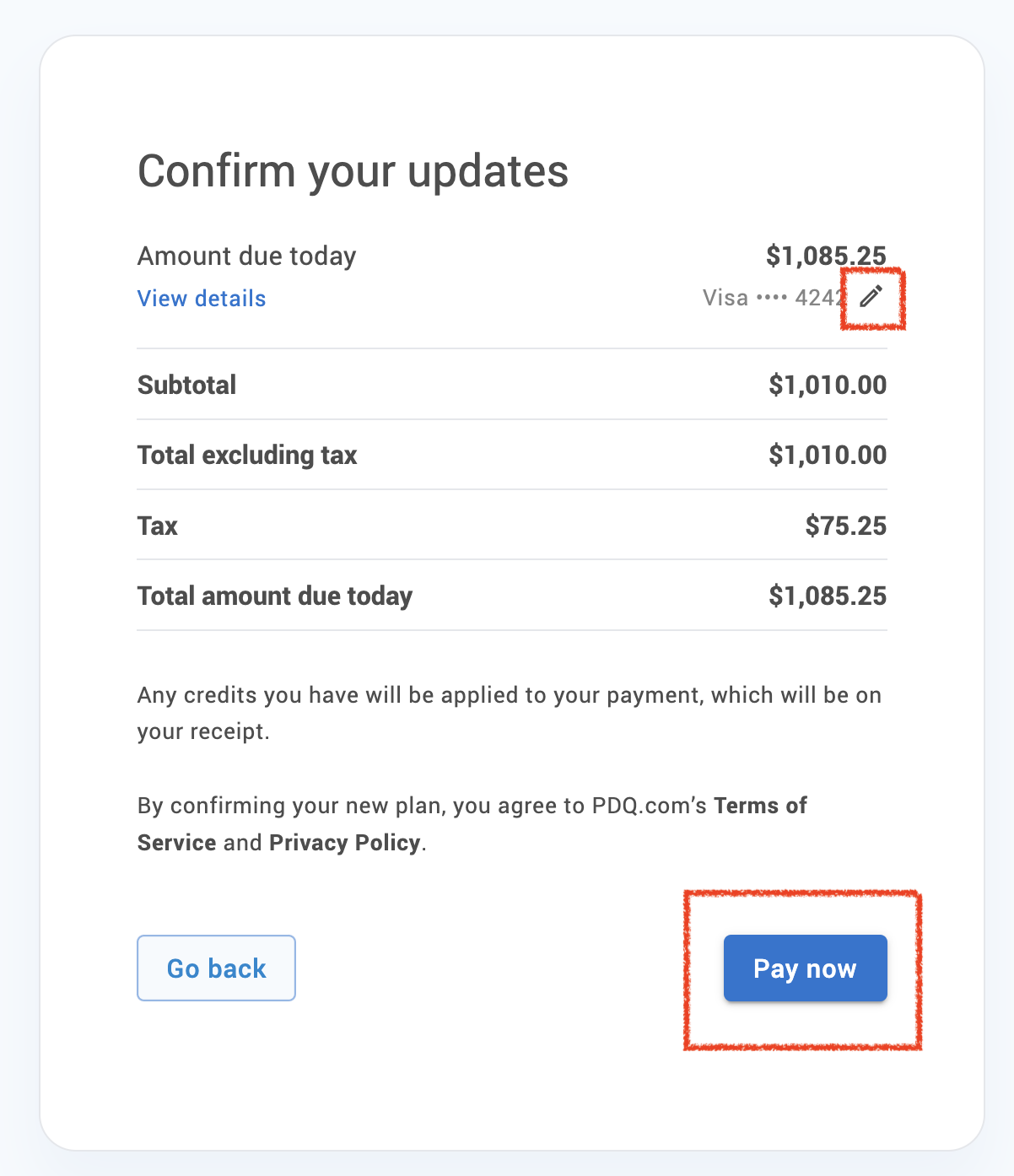 Upgrading your Connect subscription – PDQ Connect Help Center